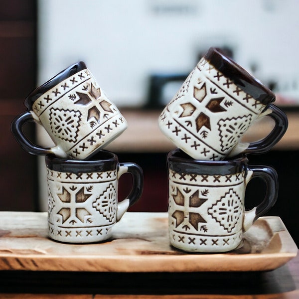Ceramic Mug Set - Etsy