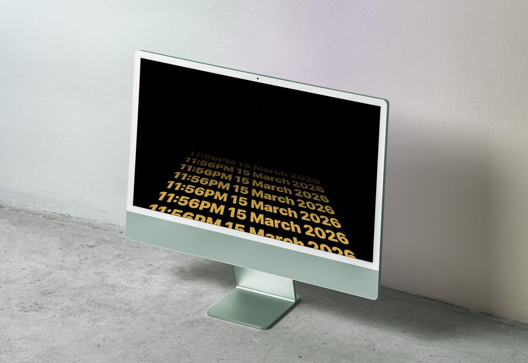 Sci-fi Cinematic Time Crawl Mac Screensaver | for Macbook, Imac ...