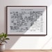 Map of the Whole Internet 1977 ARPANET Digital Download (black and ...