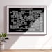 Map of the Whole Internet 1977 ARPANET Digital Download (black and ...