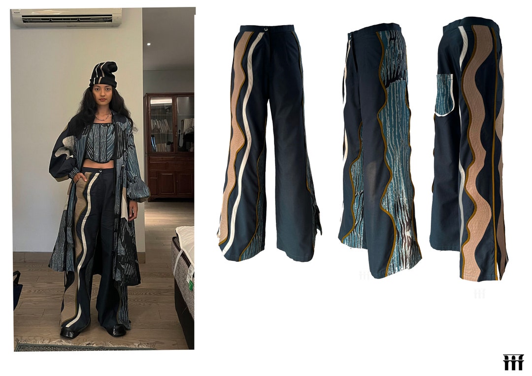 Bootcut Pants Original Design and Pattern - Etsy