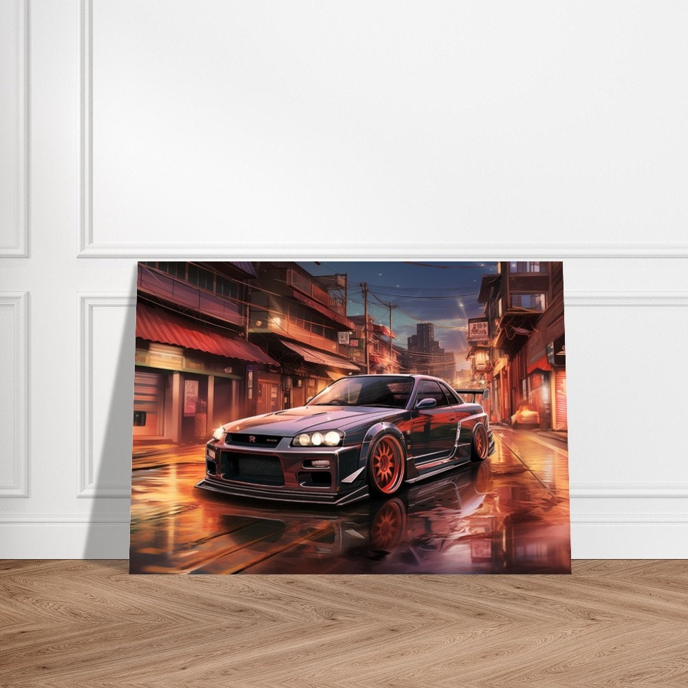 Nissan Skyline Poster Legendary JDM Icon for Your Wall - Etsy