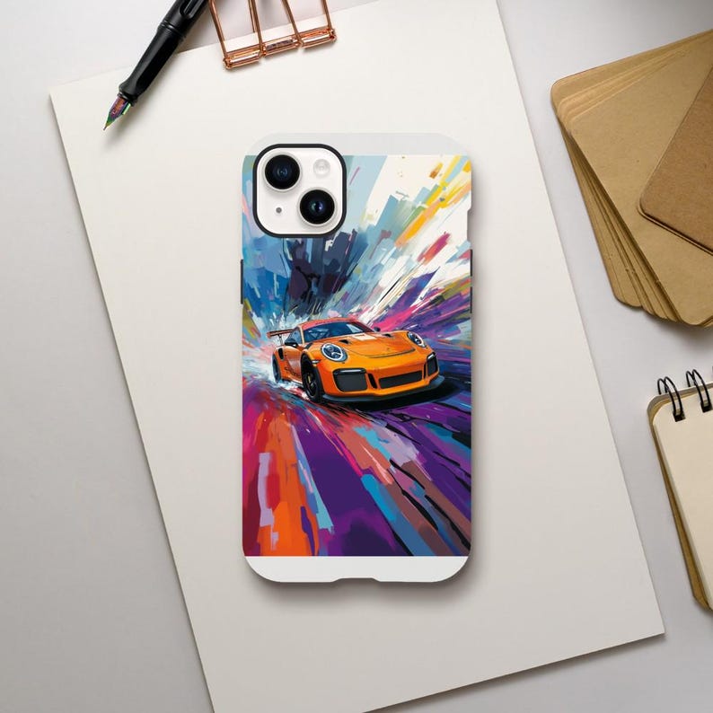 Rugged Porsche 911 GT3 RS Phone Case Ultimate Protection With Iconic ...