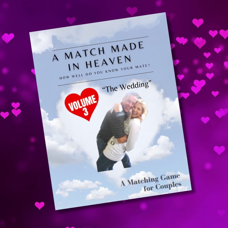 VOLUME 3: Match Made in Heaven Printable Questions Game for Couples ...