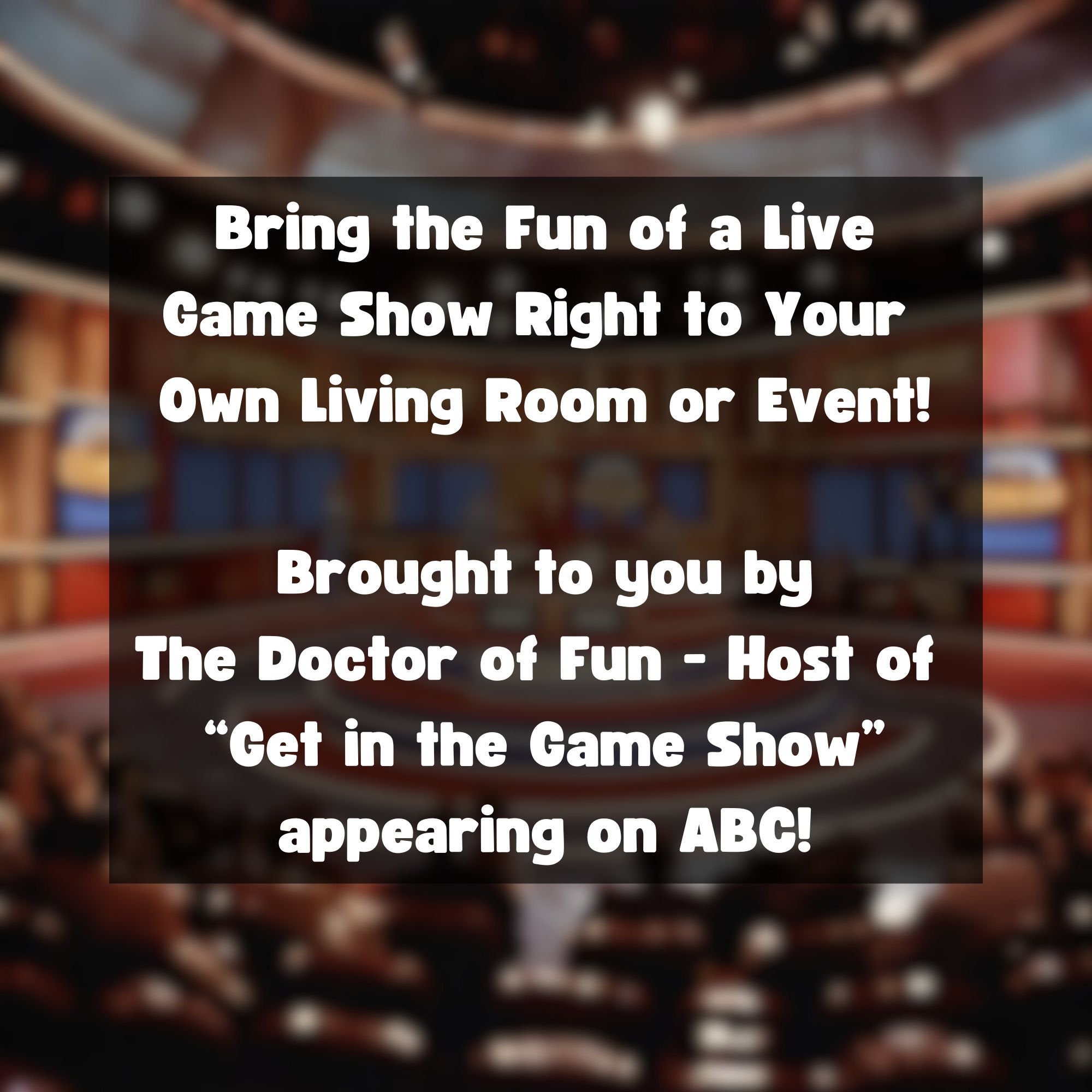 3 Printable Classic Game Shows for Live Event, Party or Family Game ...