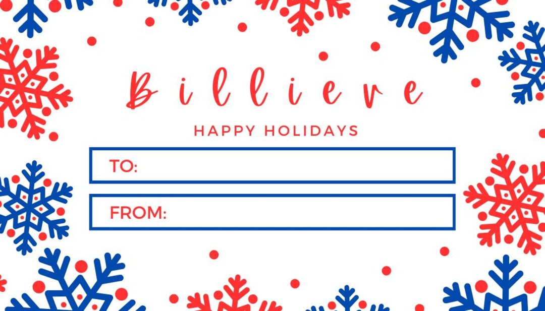 Gift Tag Bills Theme - Etsy