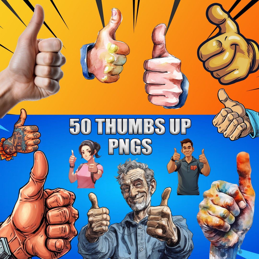 50 Thumbs up PNG Thumbs up Clipart Thumbs Cricut Thumbs Png Thumbs up ...