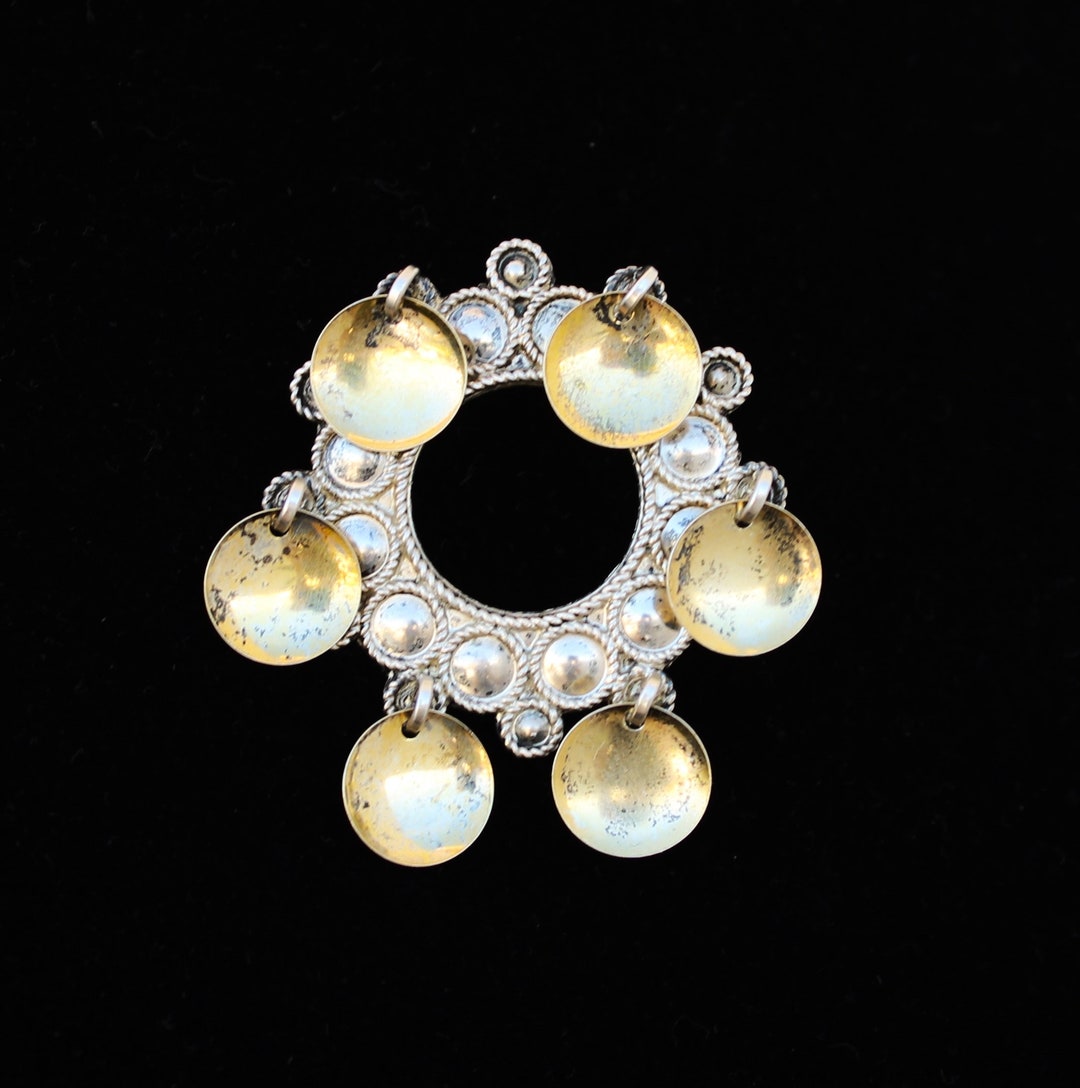 Vintage Norwegian Silver Solje Wedding Brooch Norway - Etsy