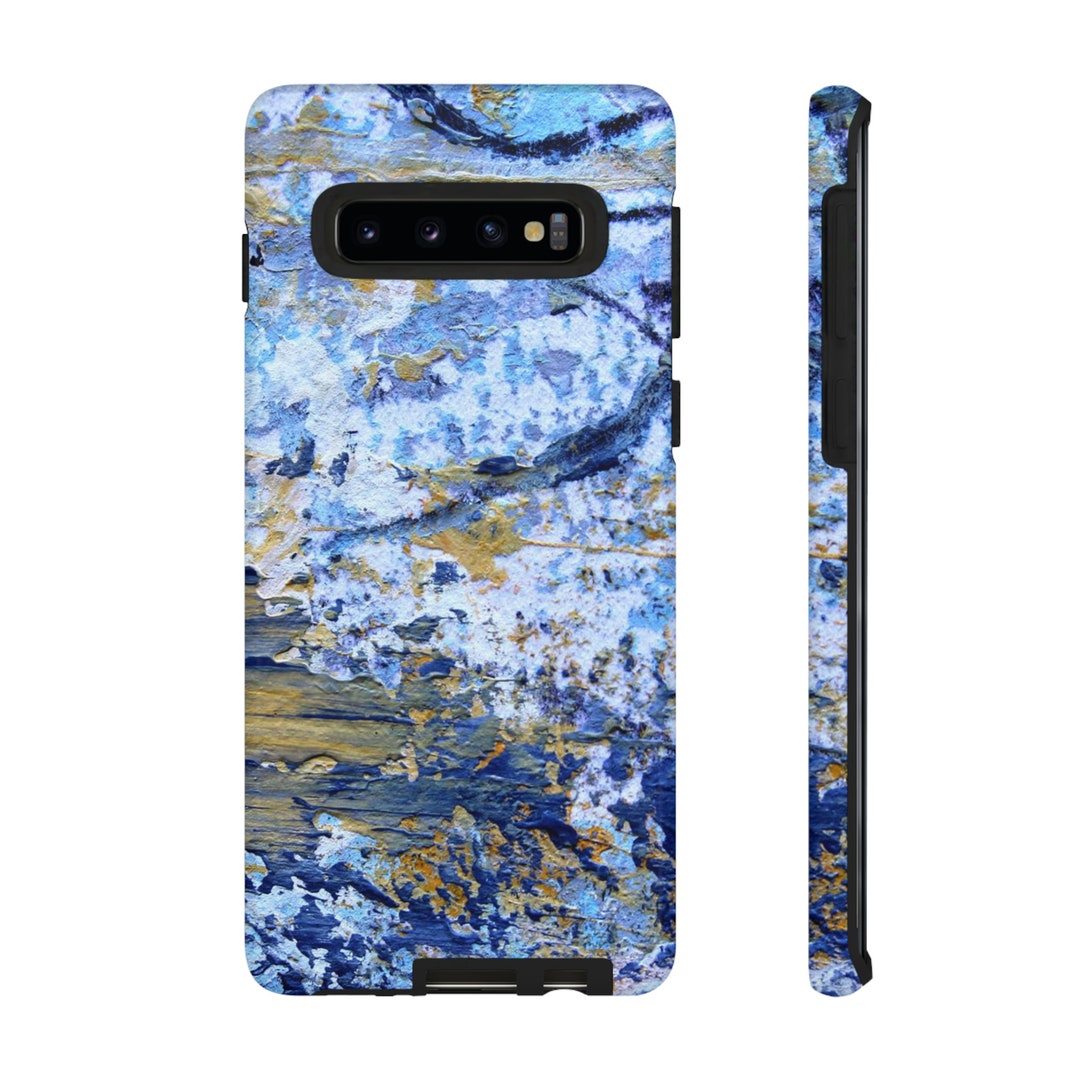 Painted Blue Wood Cs-electronic and Ass Cs-electronic Cs-phone - Etsy