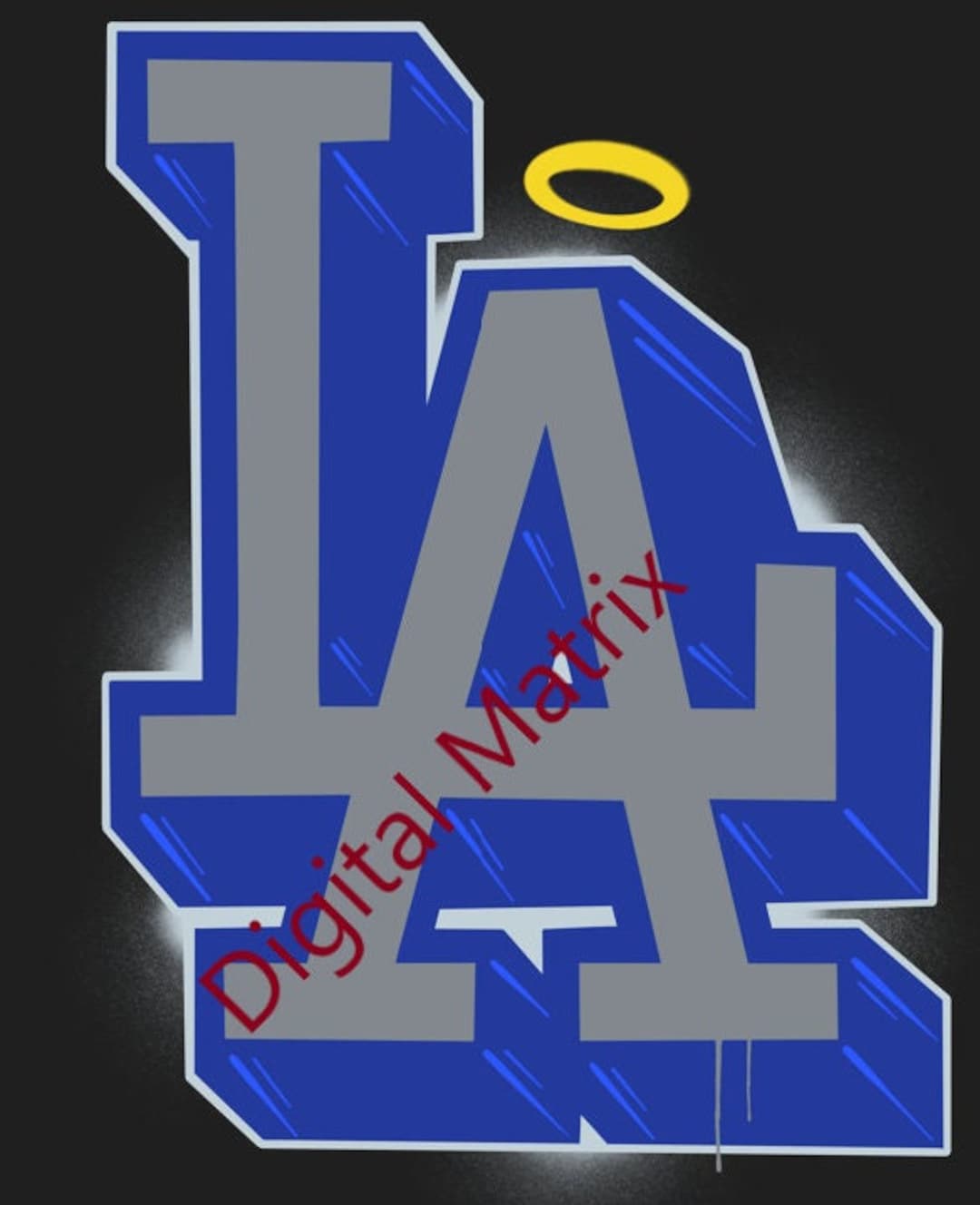 LA, Los Angeles Digital Download PNG - Etsy