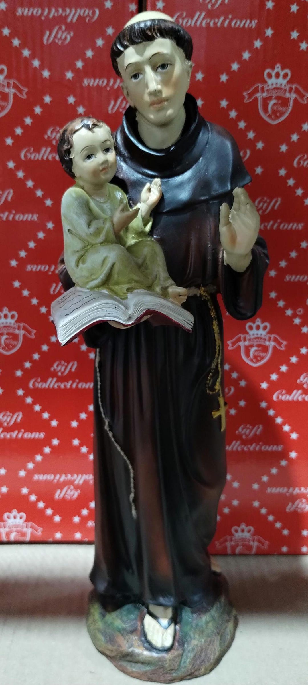 Vintage Saint Anthony Statue: Giovanni Giftware Collection, 11.5" - Etsy