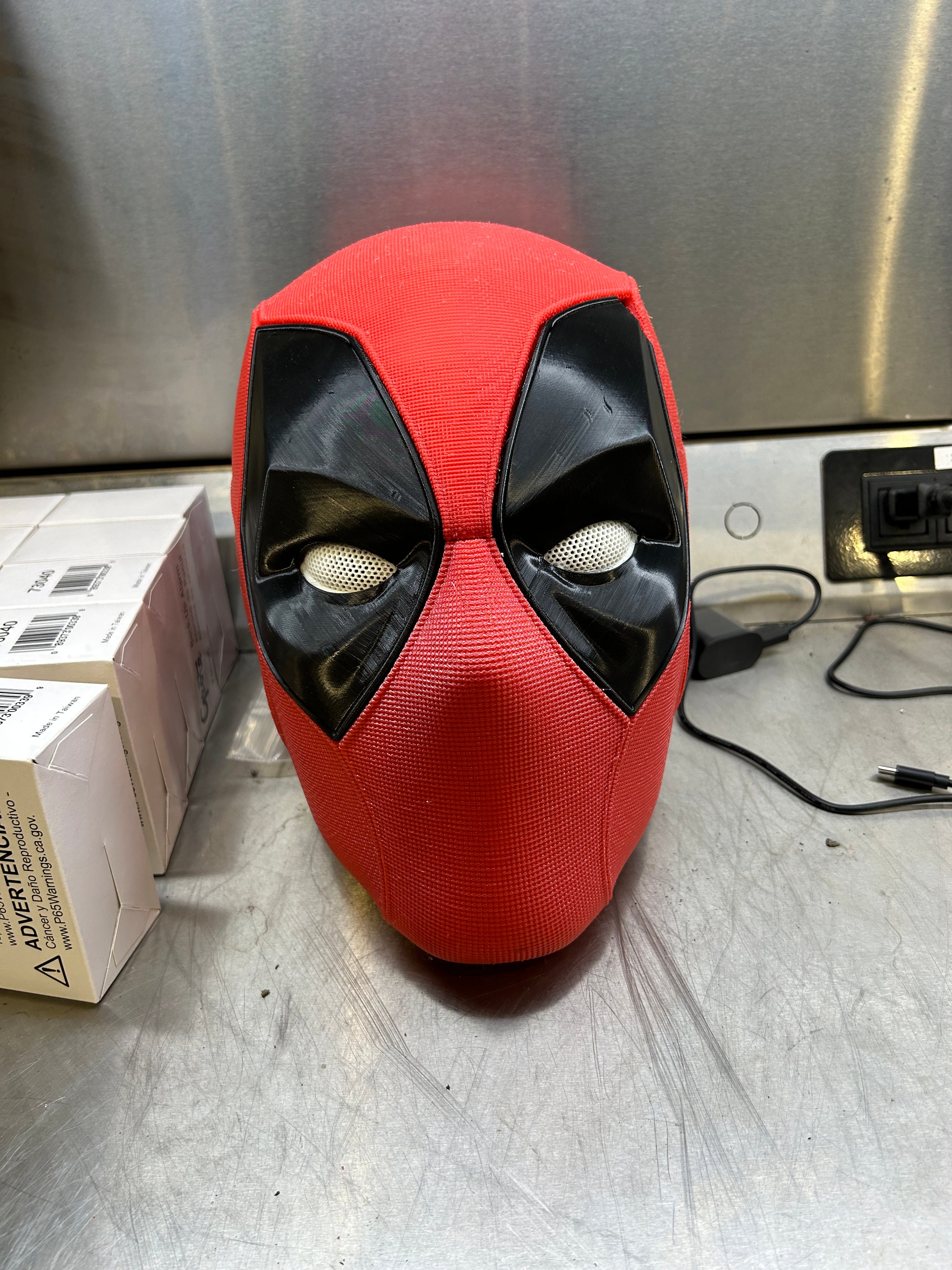 Deadpool Helmet - Etsy