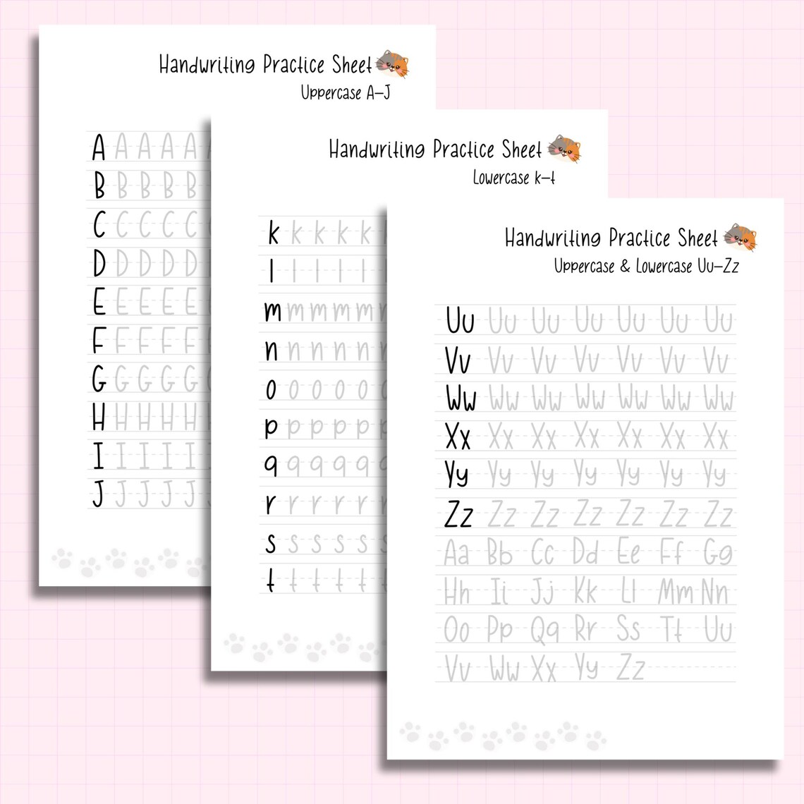 Neat Handwriting Practice Sheet,printable Handwriting Worksheets ...
