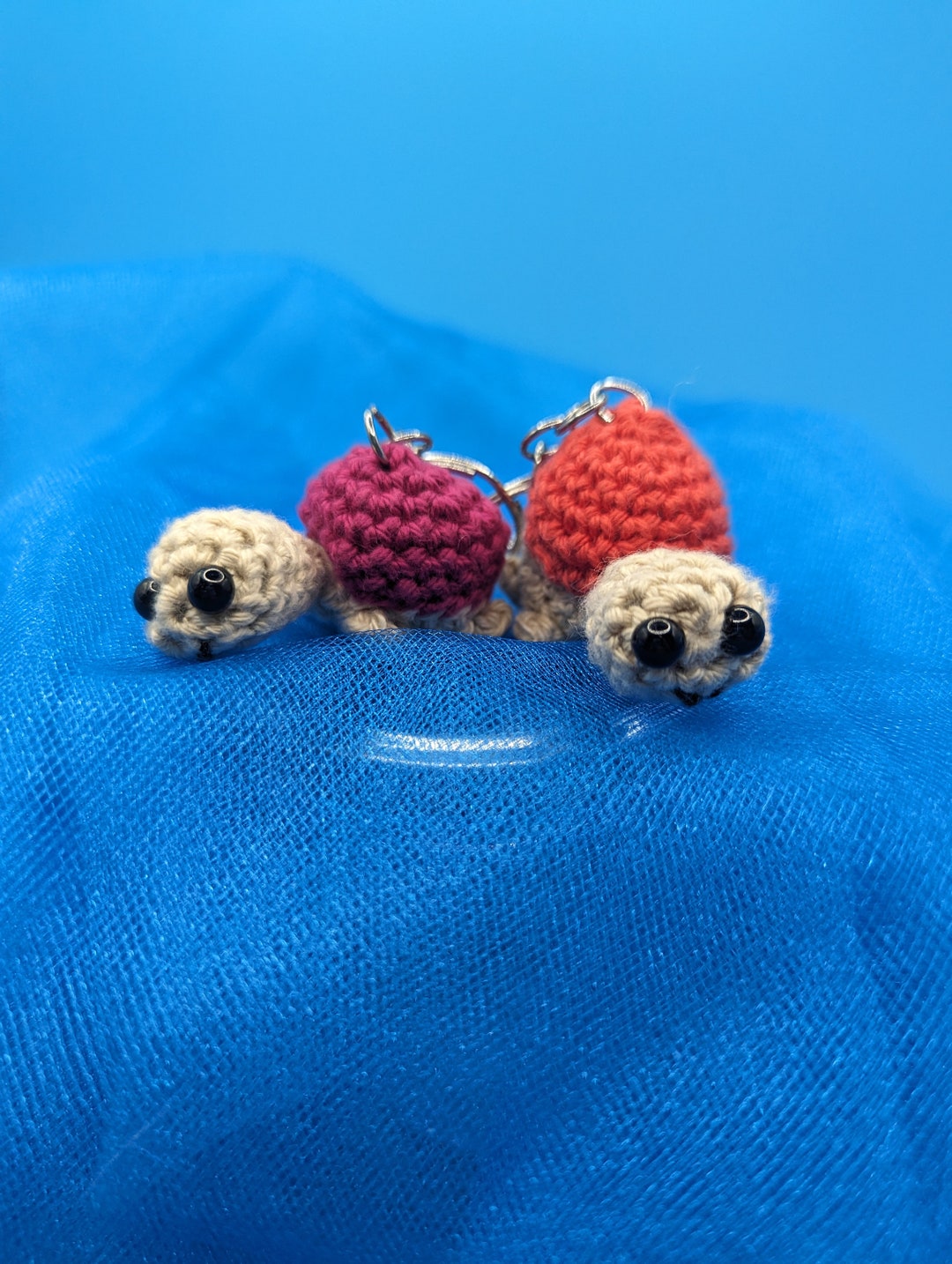 Sea Turtle Keychain, Tortoise Key Ring, Ocean Animal Charm, Beach Lover ...