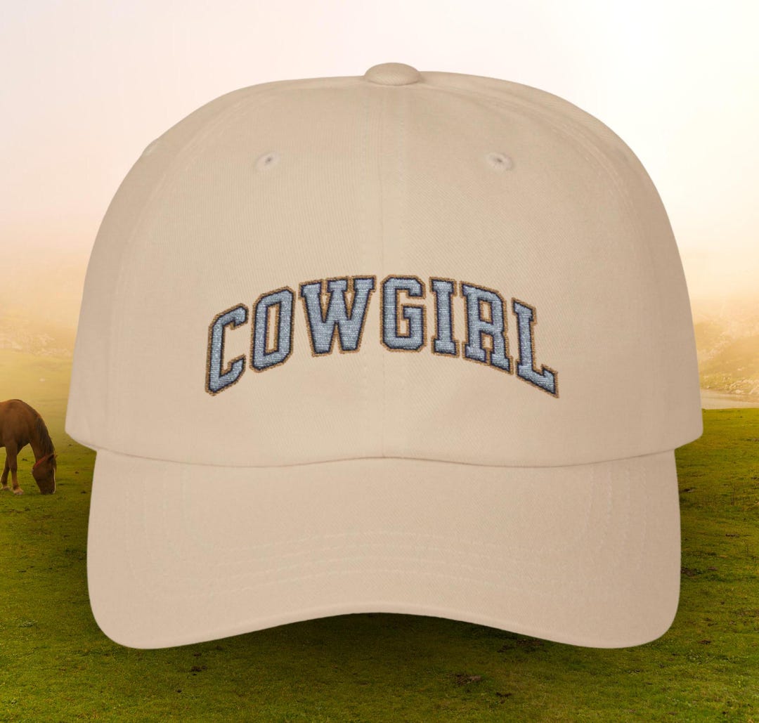 Embroidered Cowgirl Cap Country Girl Baseball Cap Western Graphic Music ...