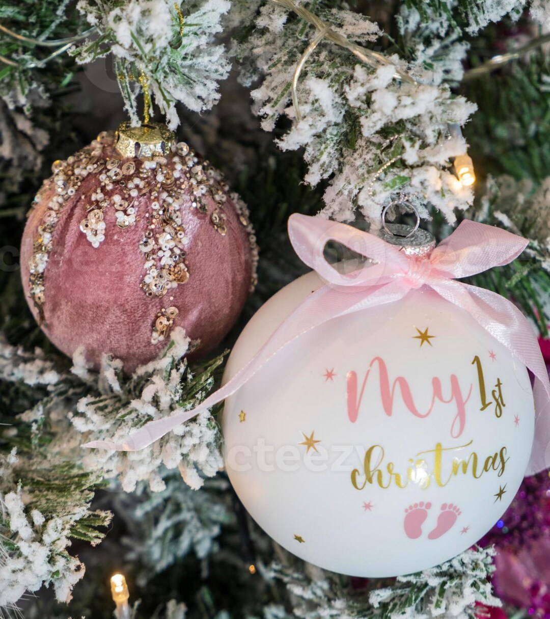 Monogram Christmas Ornaments - Etsy