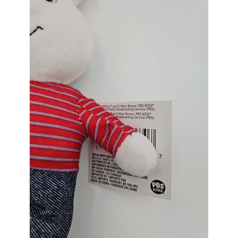 PBS Kids 9" Buster Baxter Plush Doll Arthur and Friends Stuffed Toy - Etsy