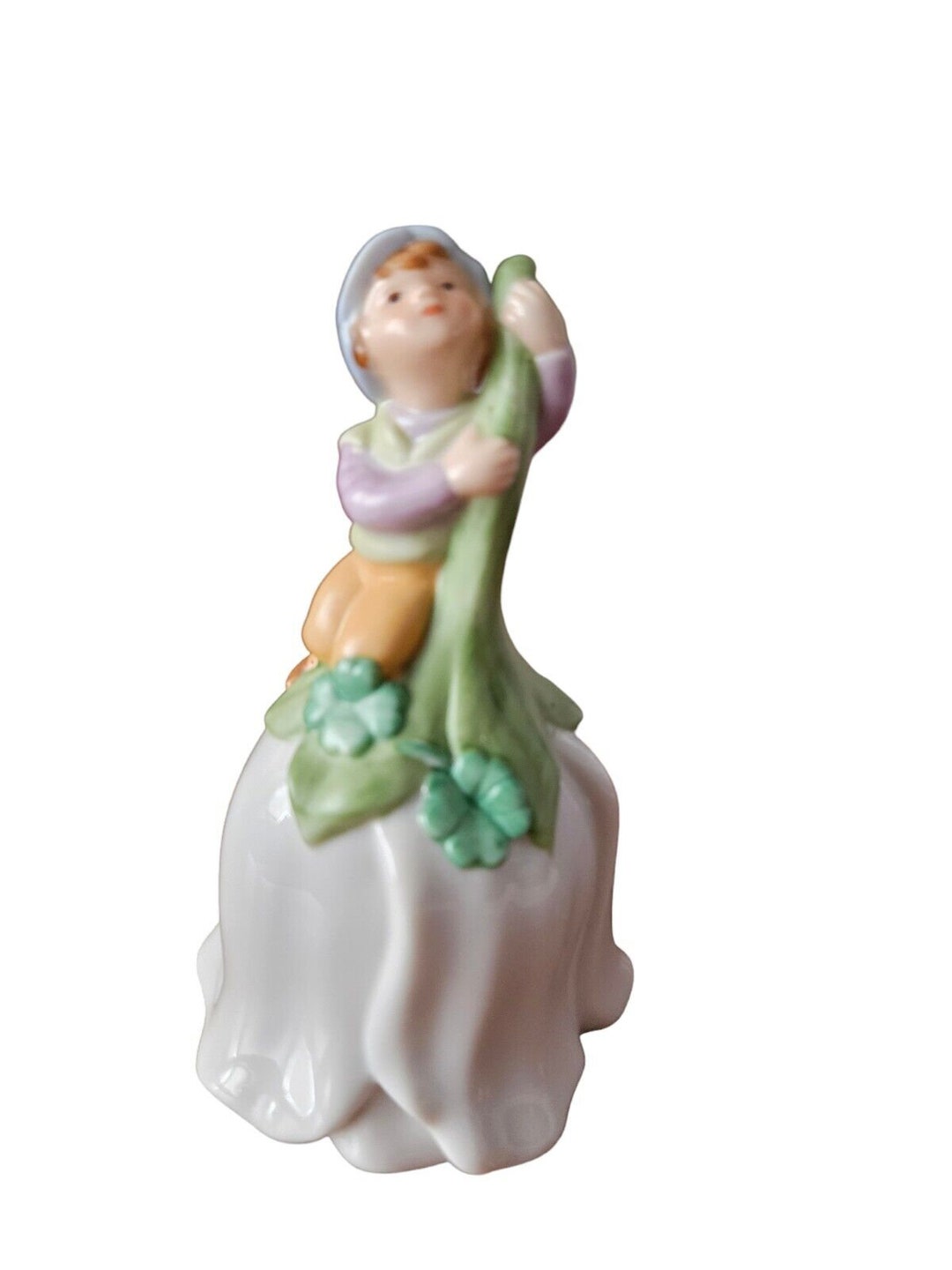 Vintage 1983 Avon Ceramic Good Luck Leprechaun Elf Bell - Etsy