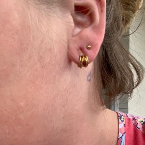 10 Set Multi Ring Stack for Stretched Ears.stackable Gauges Jewelry/ Alternative.twist Rope ...