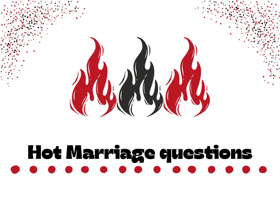 Hot Marriage Questions - Etsy