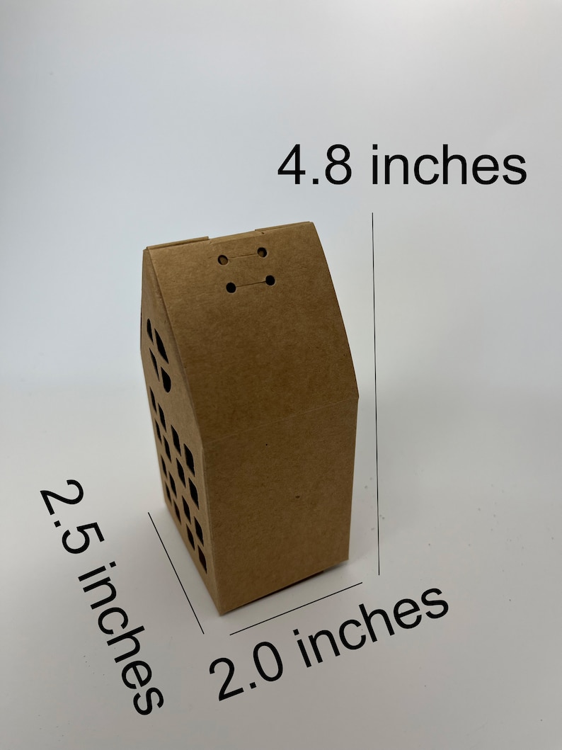 House Shaped Gift Boxes Small Paper Candy Box Cookie Packaging Party ...