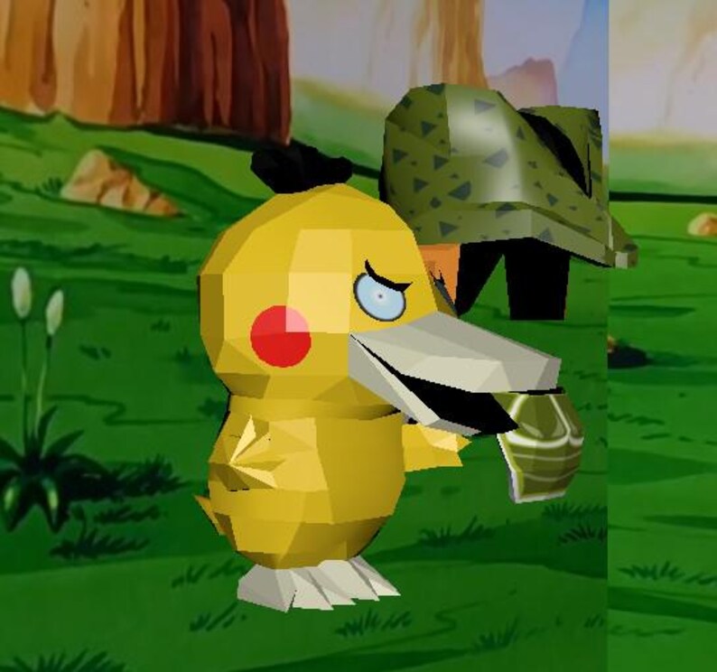 PAPERCRAFT-PSYDUCK CELL - Etsy