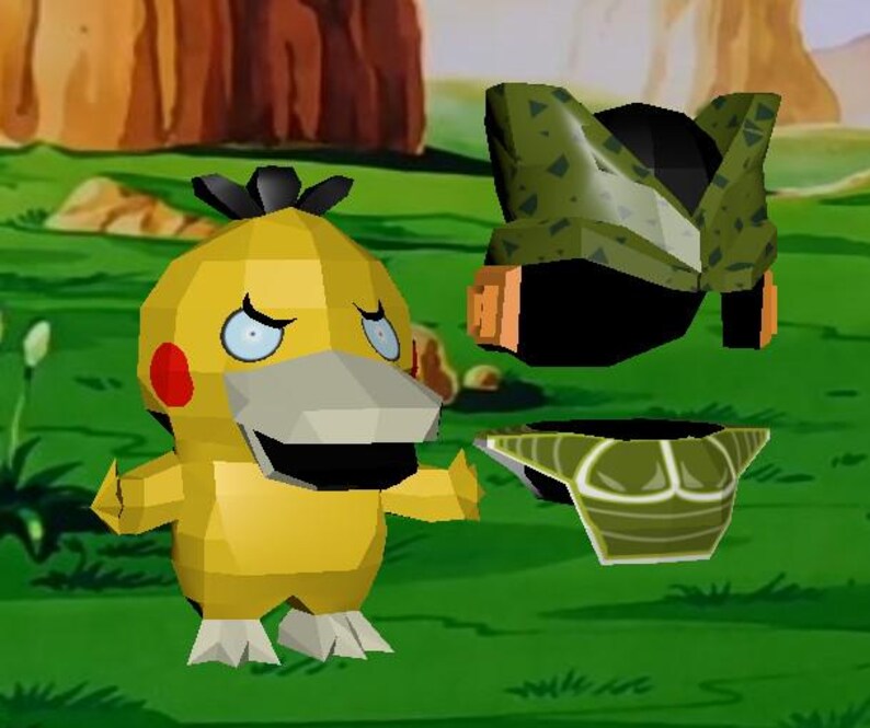 PAPERCRAFT-PSYDUCK CELL - Etsy