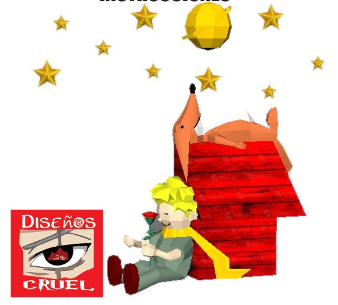 PAPERCRAFT-THE LITTLE PRINCE OTHER - Etsy