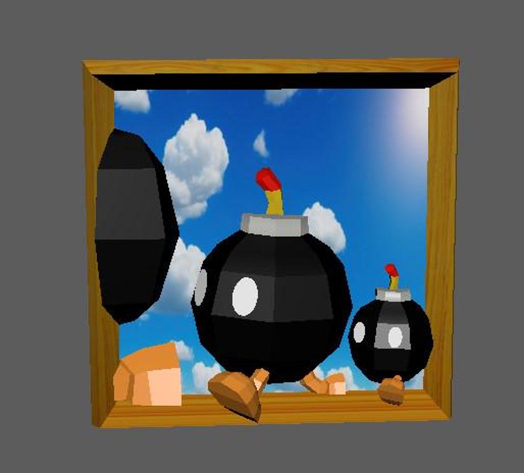 IMAGEM DA BOMBA DE PAPERCRAFT - Etsy Portugal