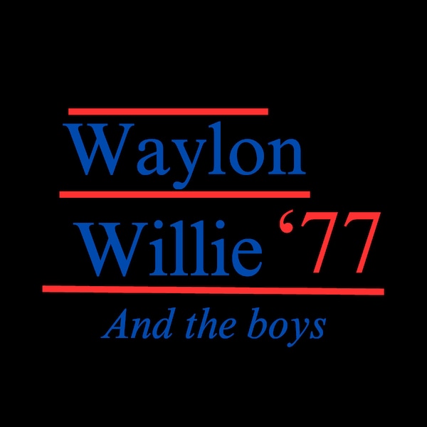 Waylon Jennings Logo Svg - Etsy