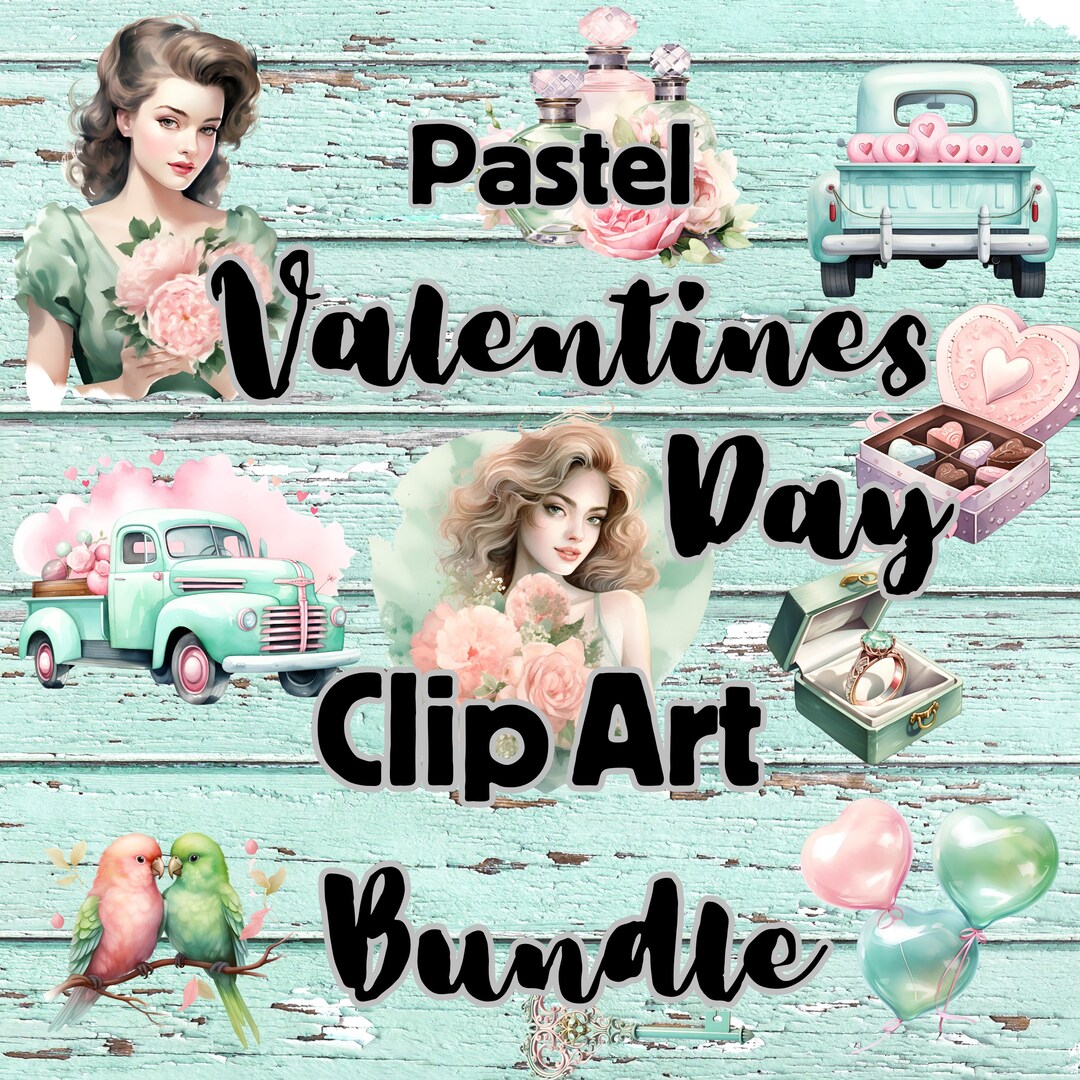 Clip Art Bundle PNG Transparent Background Instant Digital Download ...