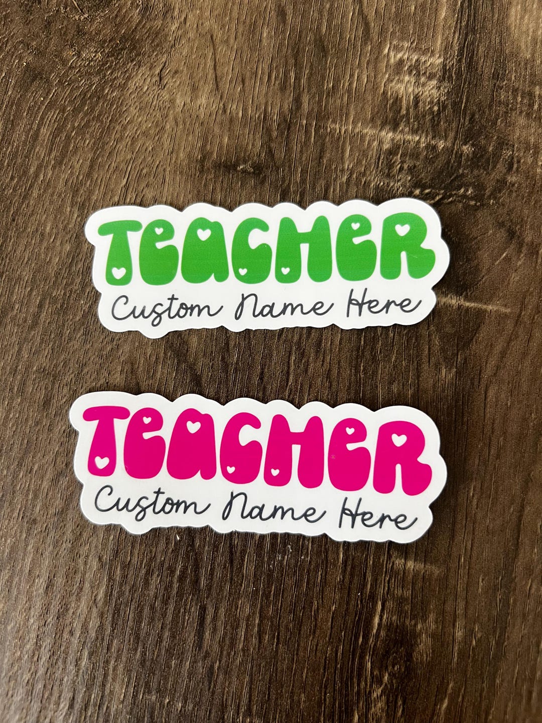 Personalized Teacher Sticker | Custom Teacher Stickers | Designed for ...