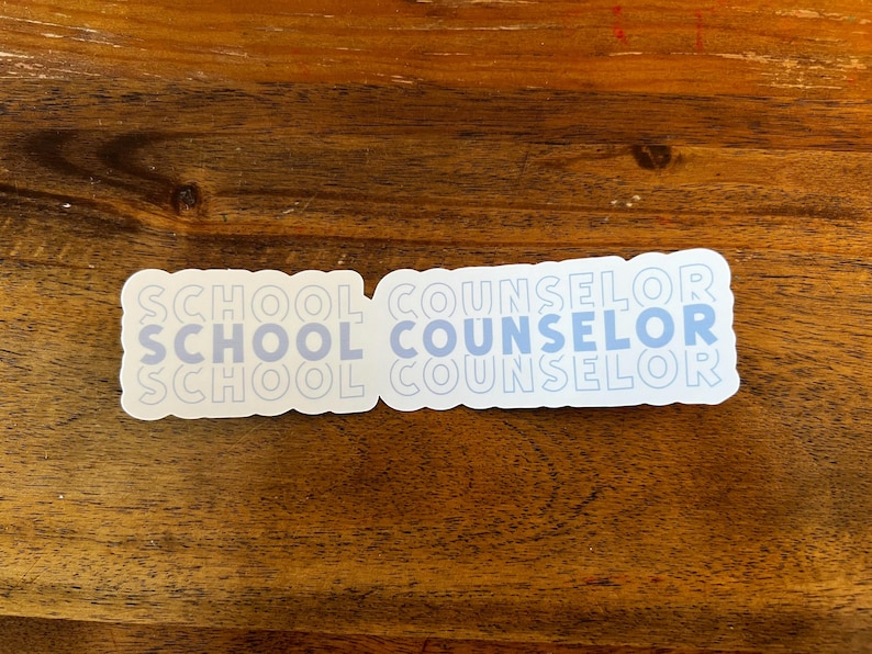 School Counselor Sticker - Etsy