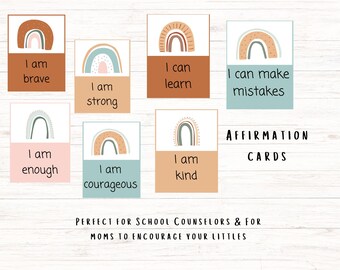 Affirmation Station Cards- Printable PDF - Etsy