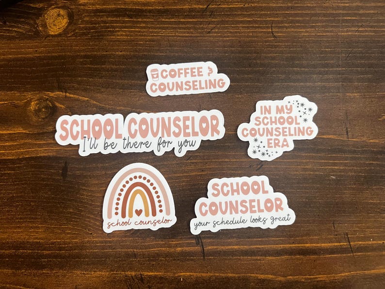 School Counseling Stickers bundle - Etsy