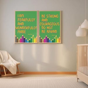 Scripture Posters BUNDLE, Kids Bible Verses, Printable Wall Art, Sunday ...