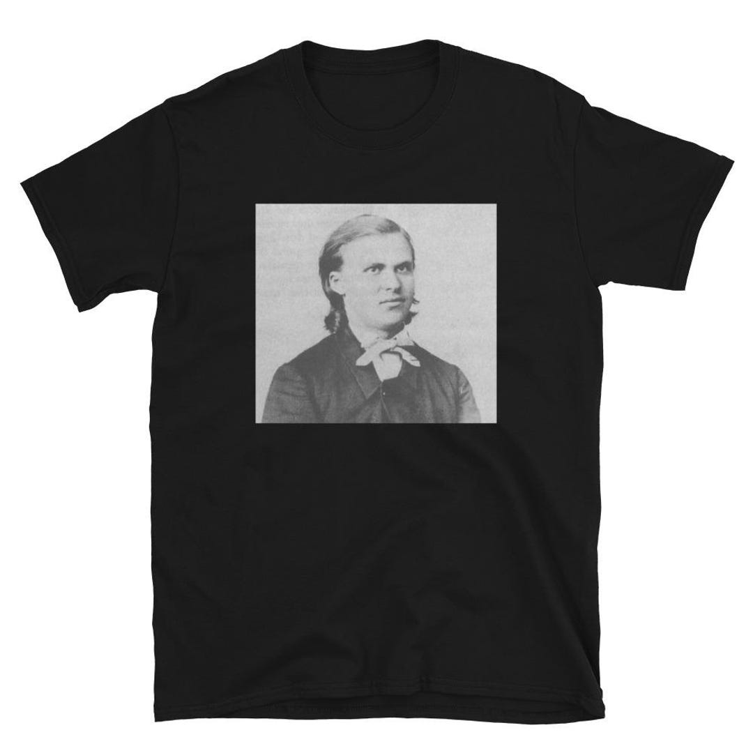 Nietzsche Without a Moustache T-shirt - Etsy