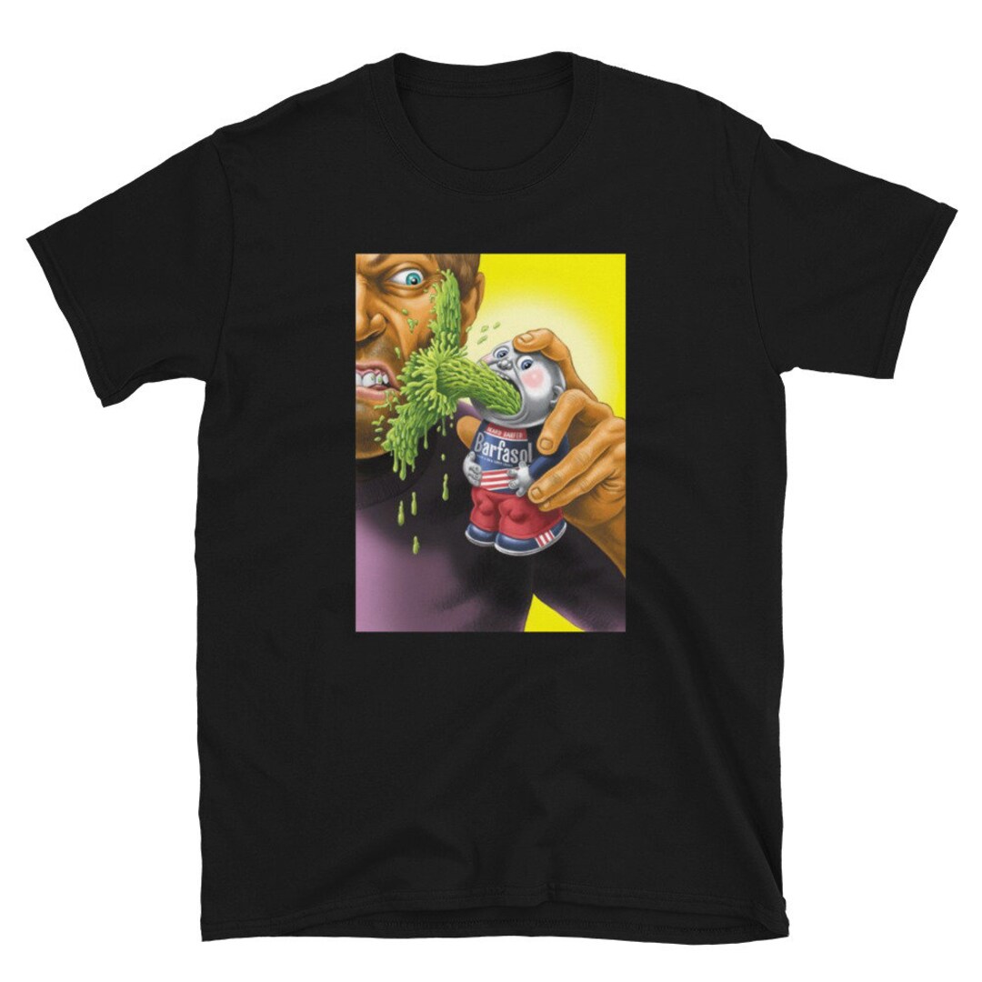 Garbage Pail Kids Shave Dave Barfasol T-shirt - Etsy
