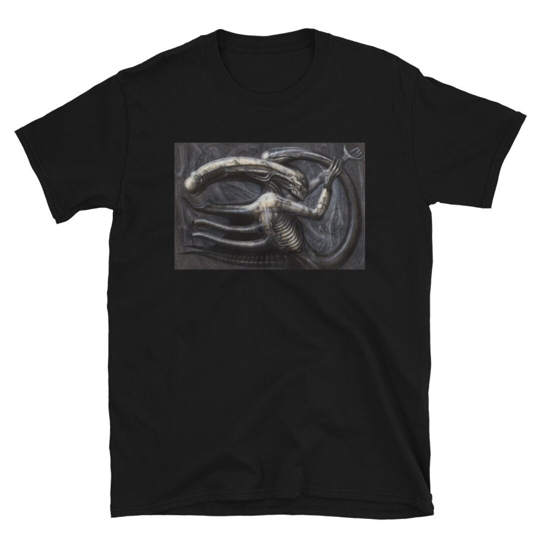Necronom Iv Hr Giger T-shirt - Etsy