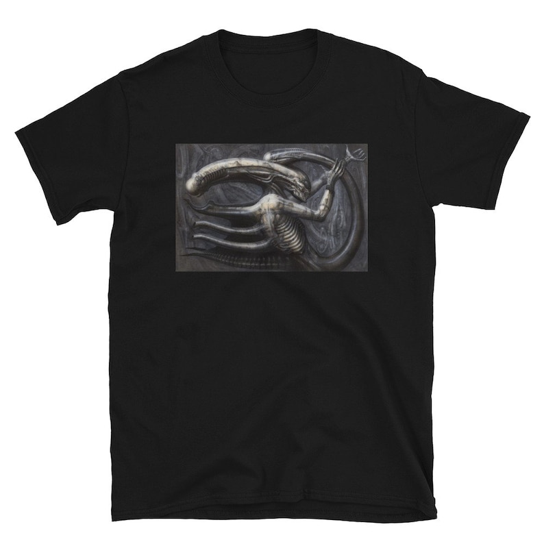 Necronom Iv Hr Giger T-shirt - Etsy