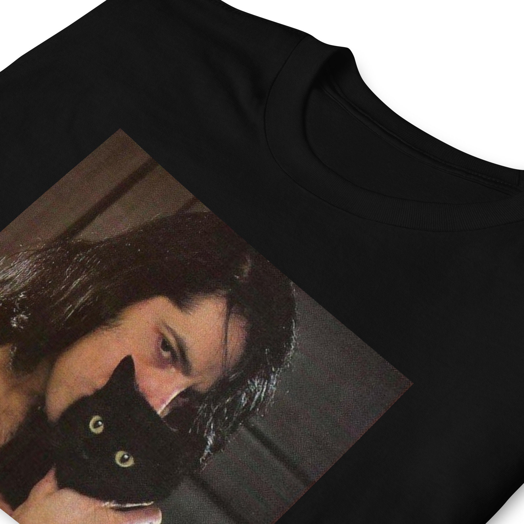 Glenn Danzig Holding His Cat T-shirt - Etsy