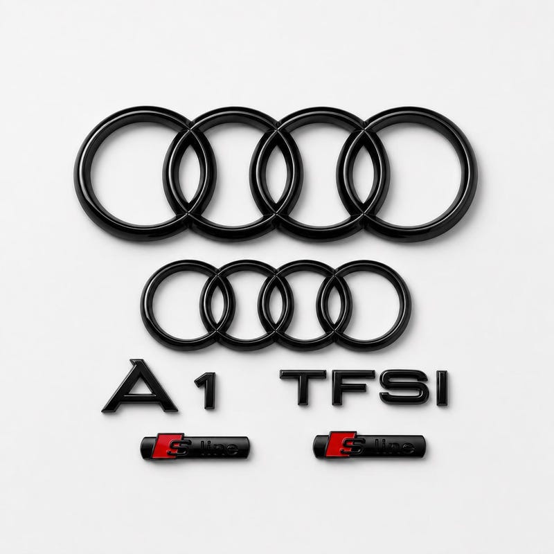 Audi a 1 Black Badges - Etsy UK