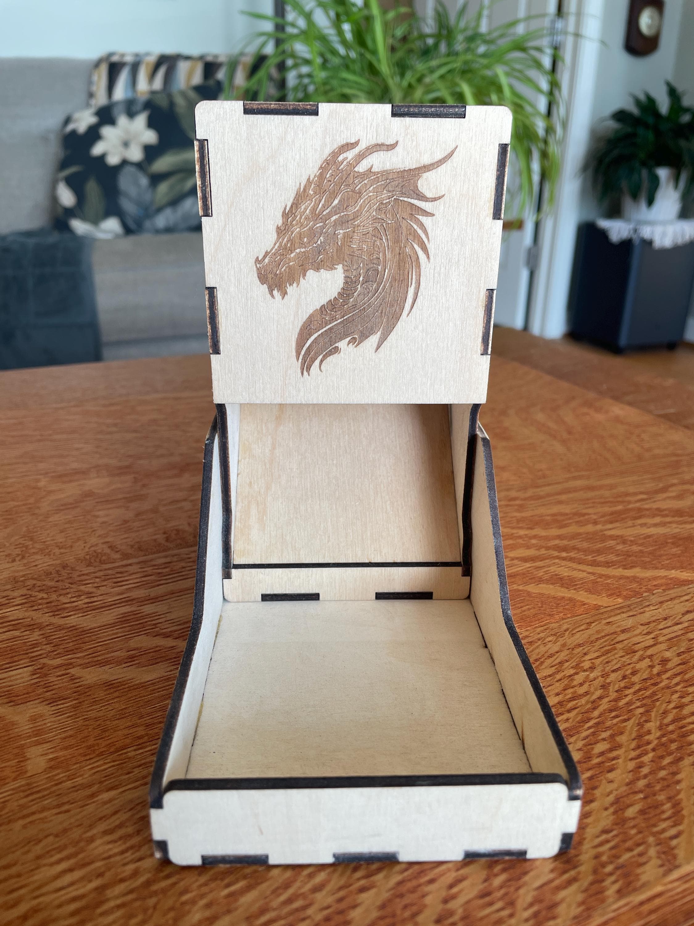 Folding Dice Tower, Laser Cut & Engraved - Etsy
