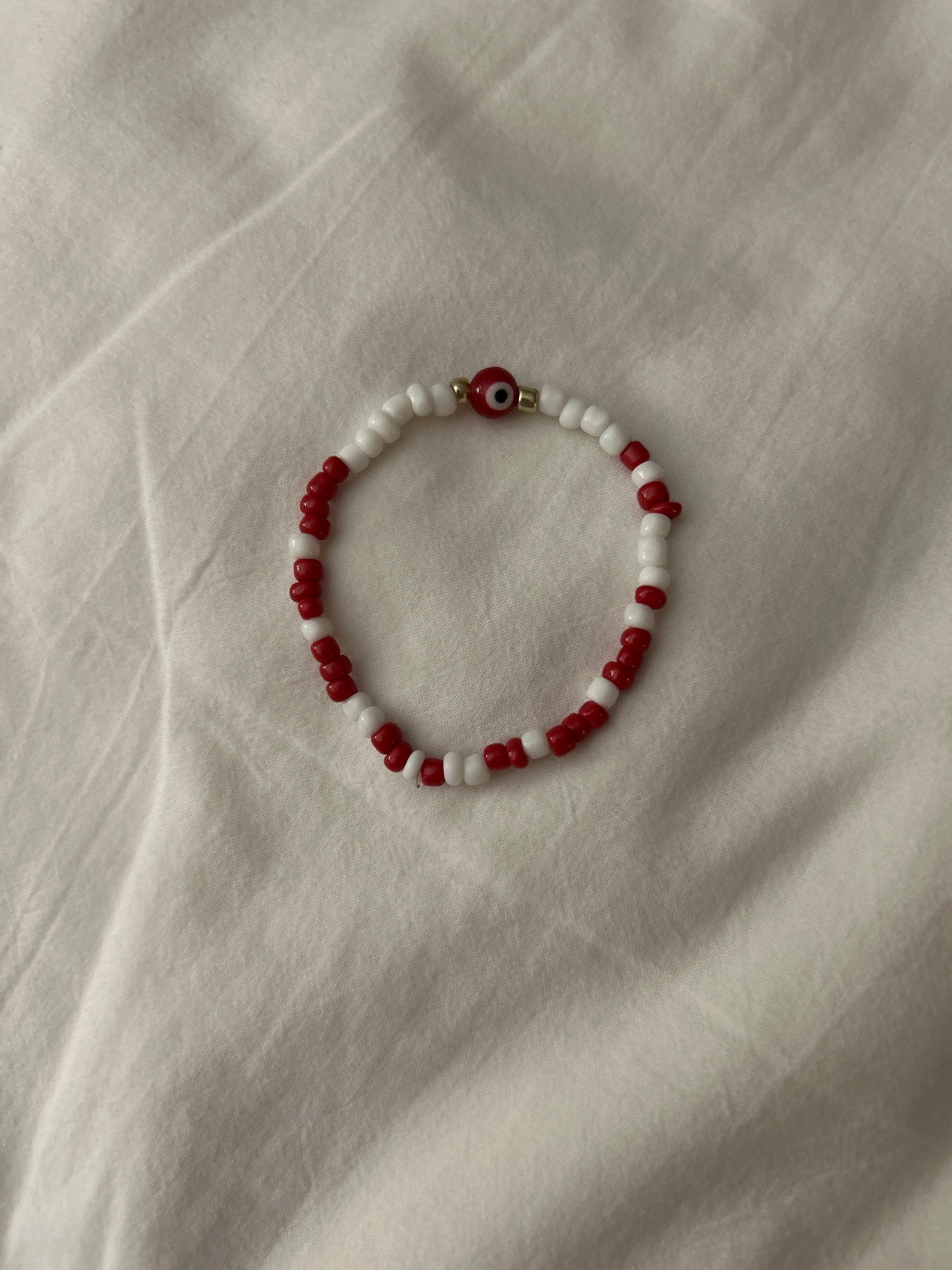 Red Evil Eye Bracelet - Etsy