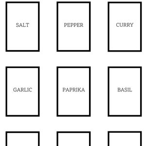 Printable Mccormick Spice Labels - Etsy