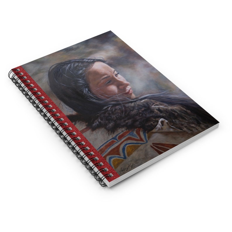 Native American Spiral Notebook Ruled Line, Native American Art, Native ...