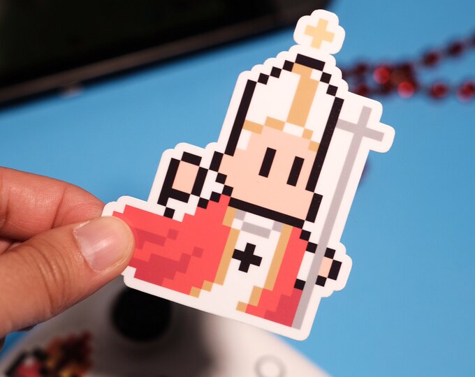 St. Pope John Paul II Video Game Sticker - Etsy