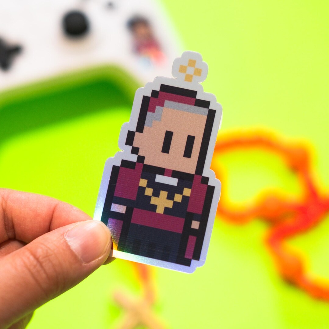 Ven. Fulton Sheen Holographic Video Game Sticker - Etsy