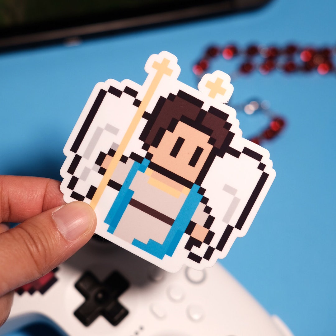 St. Raphael the Archangel Video Game Sticker - Etsy