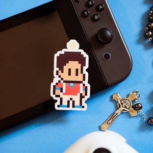 Blessed Carlo Acutis Video Game Sticker - Etsy